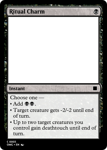 Magic Project: Omega, Part One – The Boon Cycle – J.M. Casual Blog